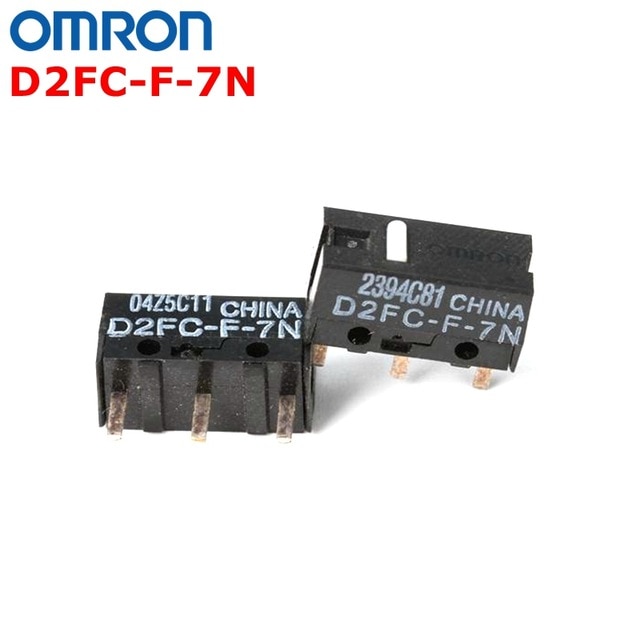 10PCS OMRON mouse micro switch D2FC-F-7N 10m 20m OF D2FC-F-K(50M) D2F ...