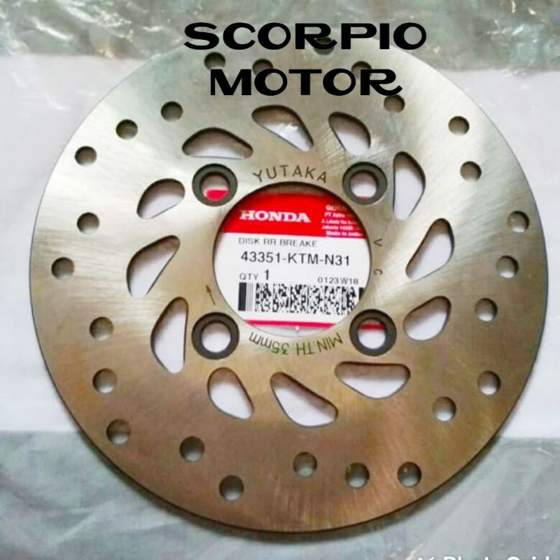 Supra X 125 / Ahm / Ori 43351-ktm-n31 แผ่นดิสก์ด้านหลัง | Shopee Thailand