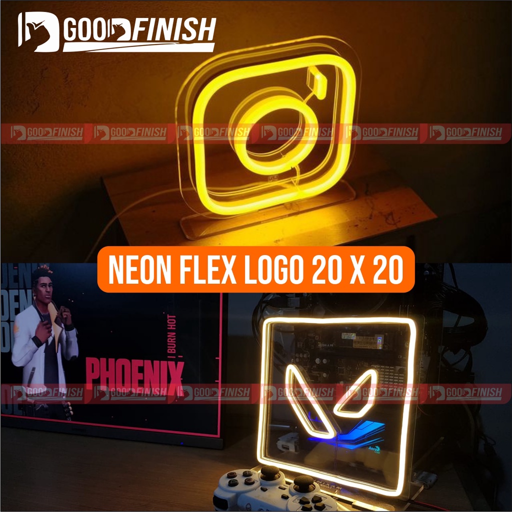 Neon Flex Custom 20x20 | Shopee Thailand