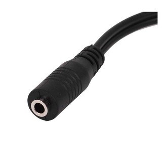 3.5Mm Stereo Audio Female Jack To 2 Rca Male Socket To Headphone Cable ...