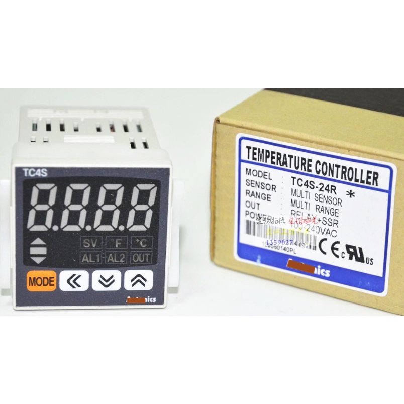 ใหม่ ของแท้ เทอร์โมสแตท จอแสดงผลดิจิทัล เอาท์พุตคู่ TC4S-24R TC4S-14R ...