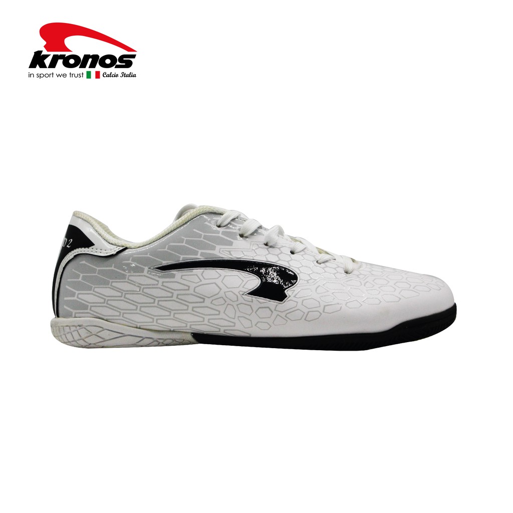 Kronos Futsal Indoor (White/Black) KFW 7528 | Shopee Thailand