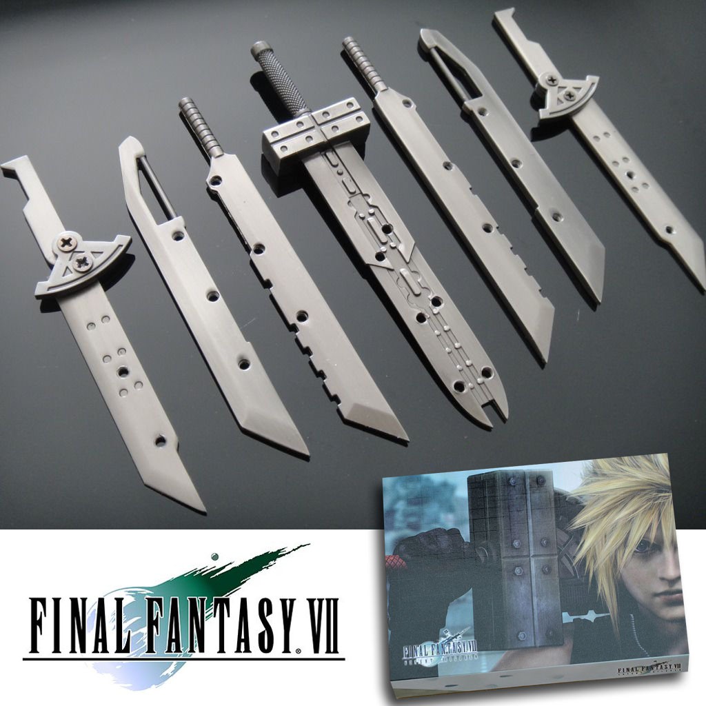 Figure ฟิกเกอร์ Final Fantasy FF VII แบบจำลอง เปิดตำนานไฟนอลแฟนตาซี ดาบ ...
