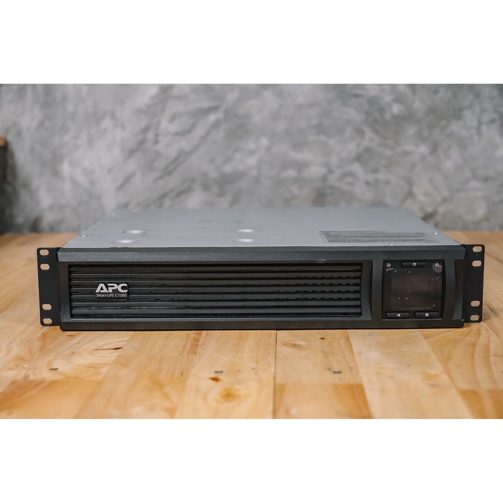 (ผ่อน 0%) ยูพีเอสมือสอง เครื่องสำรองไฟมือสอง UPS APC SMART-UPS C 1000VA 230V (SMC1000I-2U ...