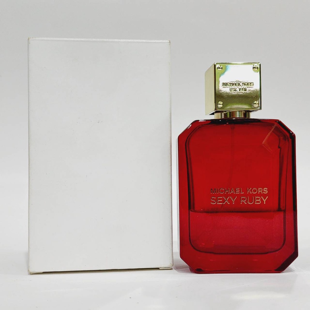 น้ำหอมแท้ติดขวด Michael Kors Sexy Ruby EDPน้ำหอมไม่เต็มขวด น้ำหอมมื02 น้ำหอมติดขวด มื*อสอง P ...