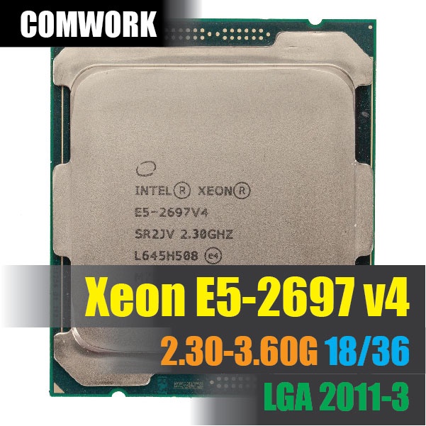 ซีพียู Intel XEON E5 2697 V4 LGA 2011-3 CPU PROCESSOR X99 C612 ...