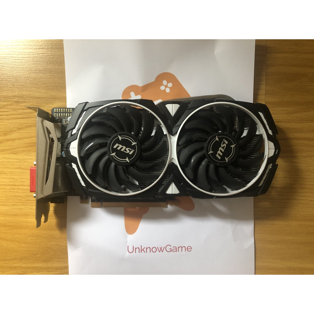 การ์ดจอ AMD RADEON RX 470 ARMOR 4G OC มือสอง ไม่มีกล่อง | Shopee Thailand