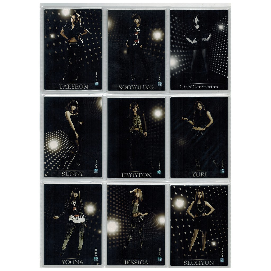 SNSD Girls' Generation Rare Card "GG2.028-036 RDR" (Micro Cards ...