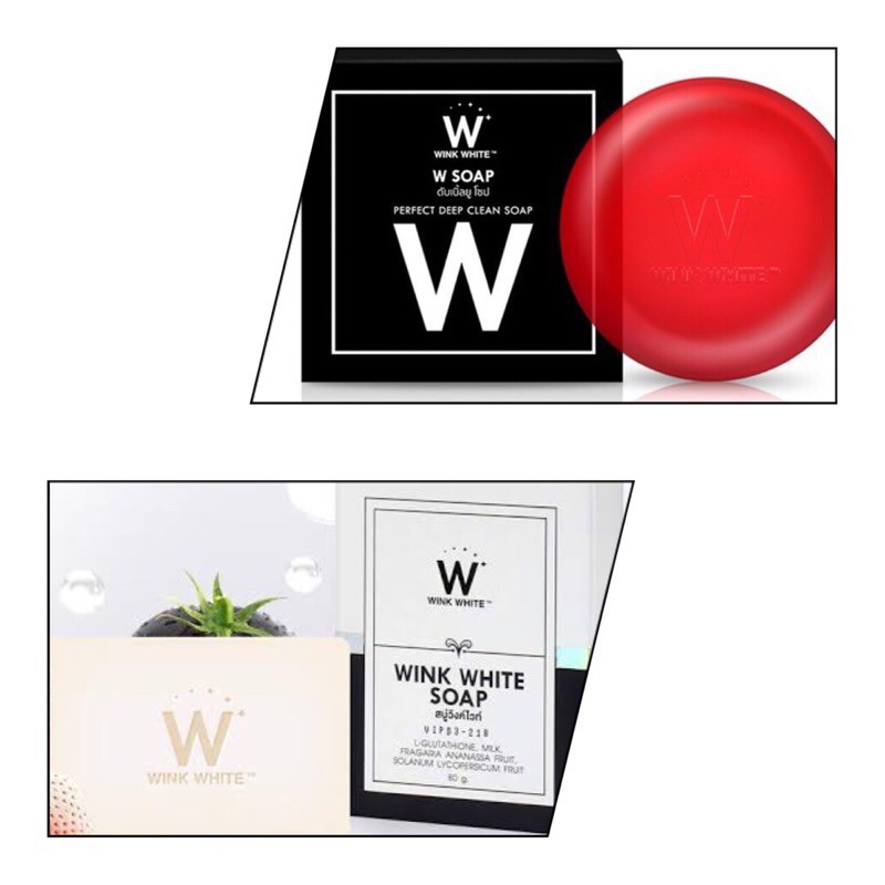 สบู่ wink white soap / สบู่แดง wink white w soap | Shopee Thailand