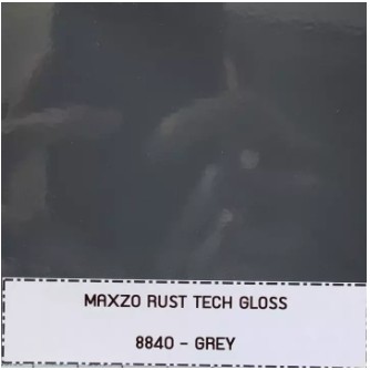 MAXZO RUST TECH สีทาเหล็กกันสนิม 2 in 1 สีกันสนิม + สีทาเหล็ก ขนาด 3. ...