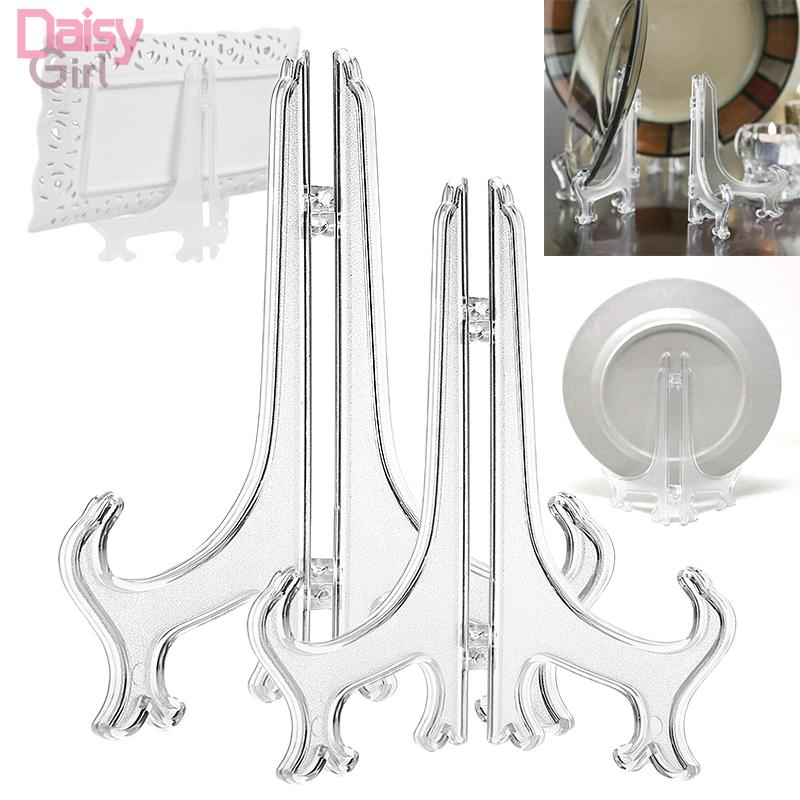 Display Stands 3/5 inch Transparent Multi-Purpose Folding Plastic ...