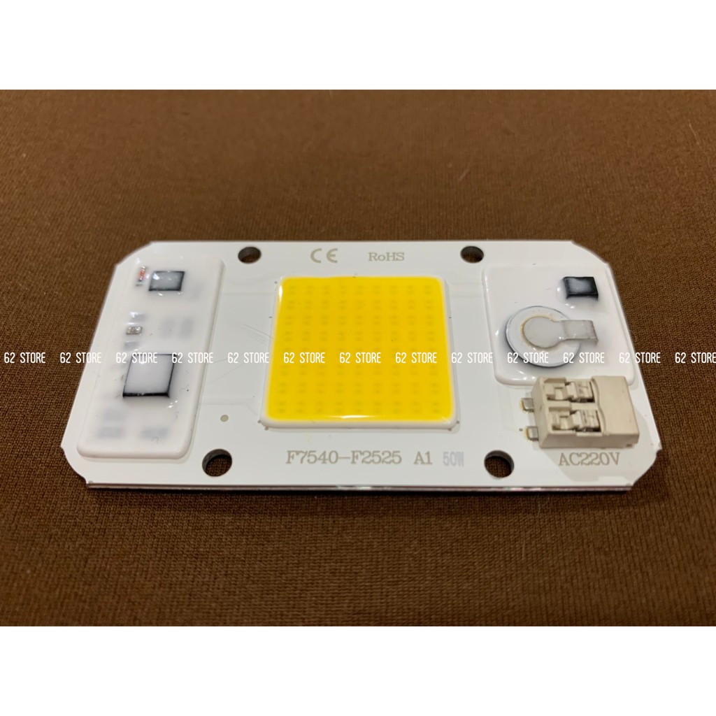 ไฟ cob led 50w 220v ต่อสายใช้ได้เลย(ไม่ต้องบัดกรี) ไฟled ไฟปลูกต้นไม้ ...