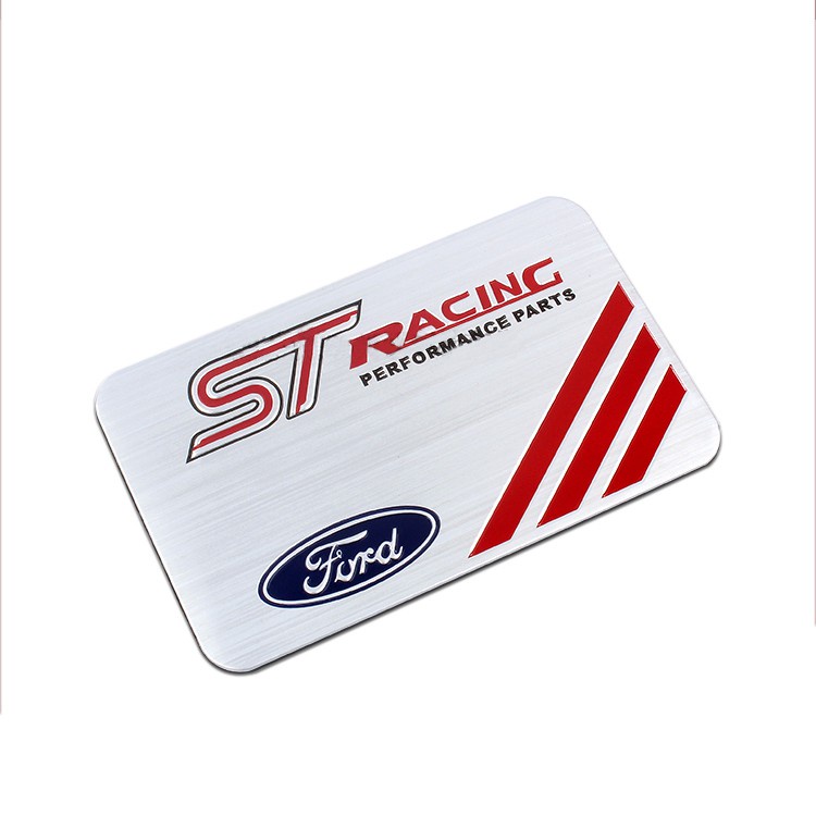 Metal Car Body Nameplate Sticker Auto Rear Emblem Badge Trunk Scratch ...