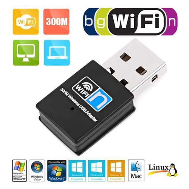 802.11 n/g/b Mini 300M USB2.0 MT7601U wifi dongle wifi อะแดปเตอร์ wifi ...