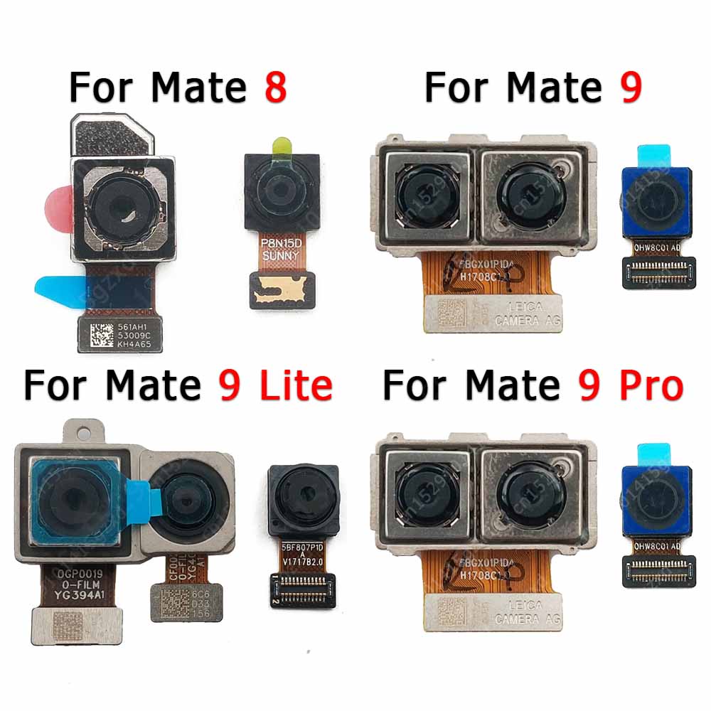 Original กล้องด้านหน้าด้านหลังสําหรับ Huawei Mate 8 Pro 9 Lite Mate8 Mate9 โมดูลอะไหล่ | Shopee ...