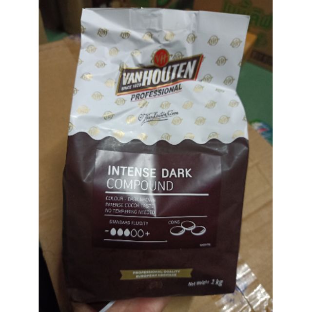 Van Houten Intense Dark Compound 1 kg. | Shopee Thailand