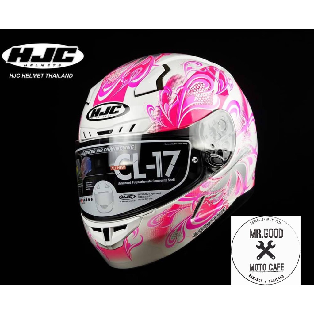หมวกกันน็อค HJC รุ่น CL-17 Cosmos MC8 ชมพูราคาพิเศษ(ตัวโชว์) | Shopee Thailand