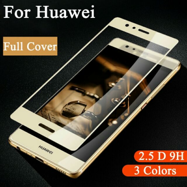 พรีออเดอร์คะ!! ฟิล์มกระจกเต็มจอ Huawei gr52017 p8 p9 p9plus p10 p10plus | Shopee Thailand