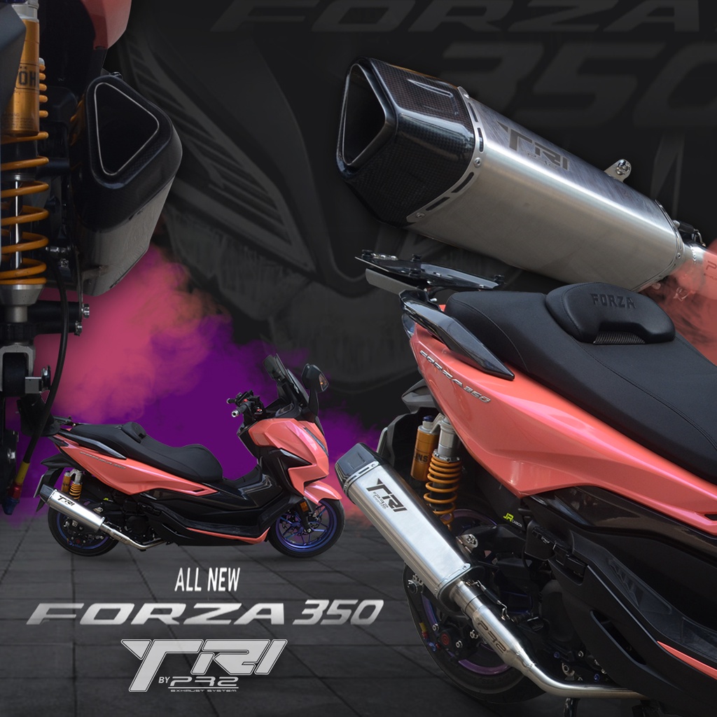 TRI TITANIUM COLOR 35 CM ตรงรุ่น X-MAX ALLNEW FORZA | Shopee Thailand