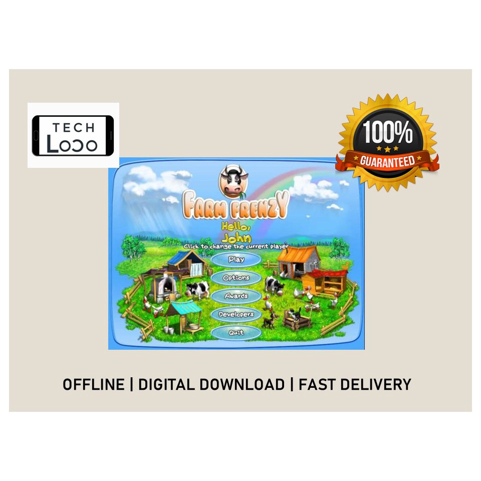 [PC Game] Farm Frenzy Collection [DIGITAL DOWNLOAD][OFFLINE] | Shopee ...