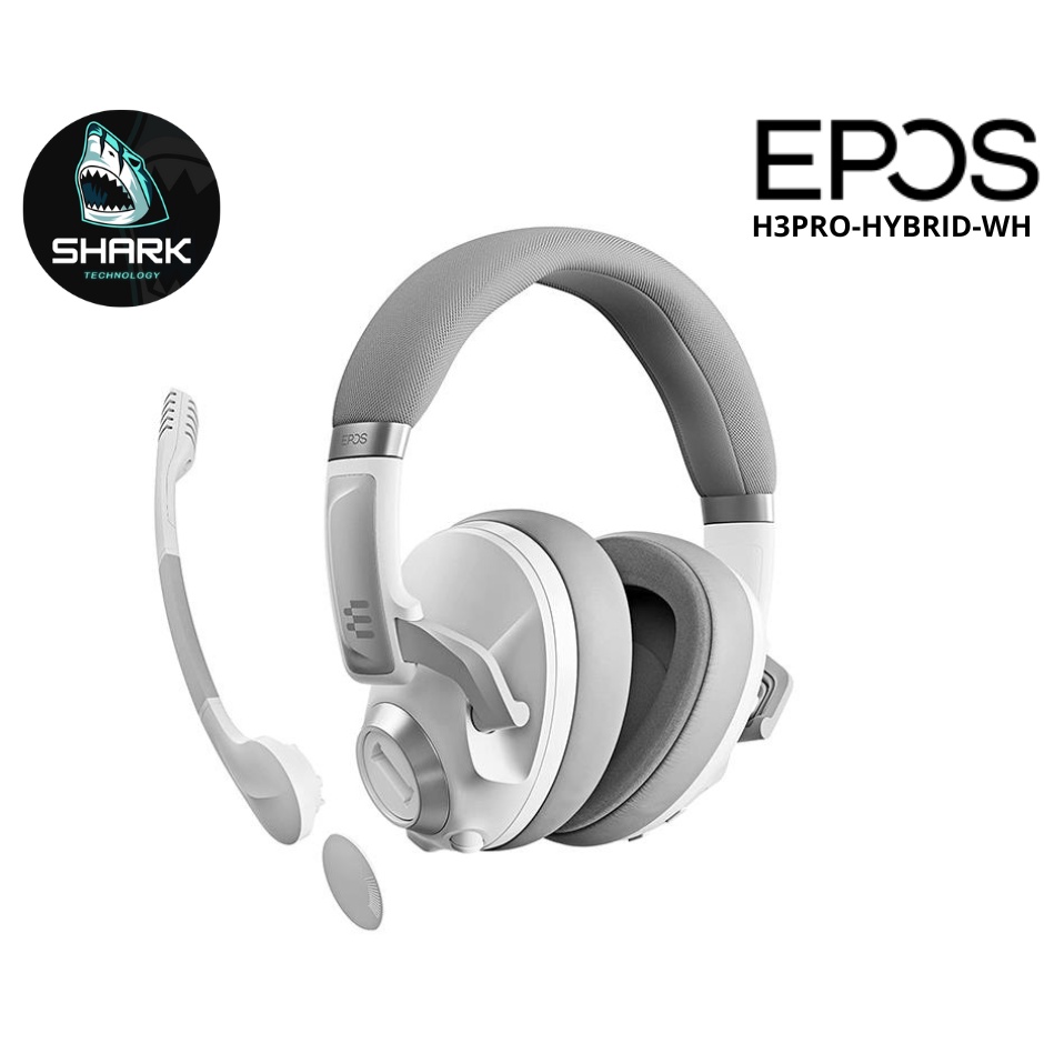 GAMING HEADSET (หูฟังเกมส์มิ่ง) EPOS H3 HYBRID (H3PRO-HYBRID-WH) WHITE | Shopee Thailand
