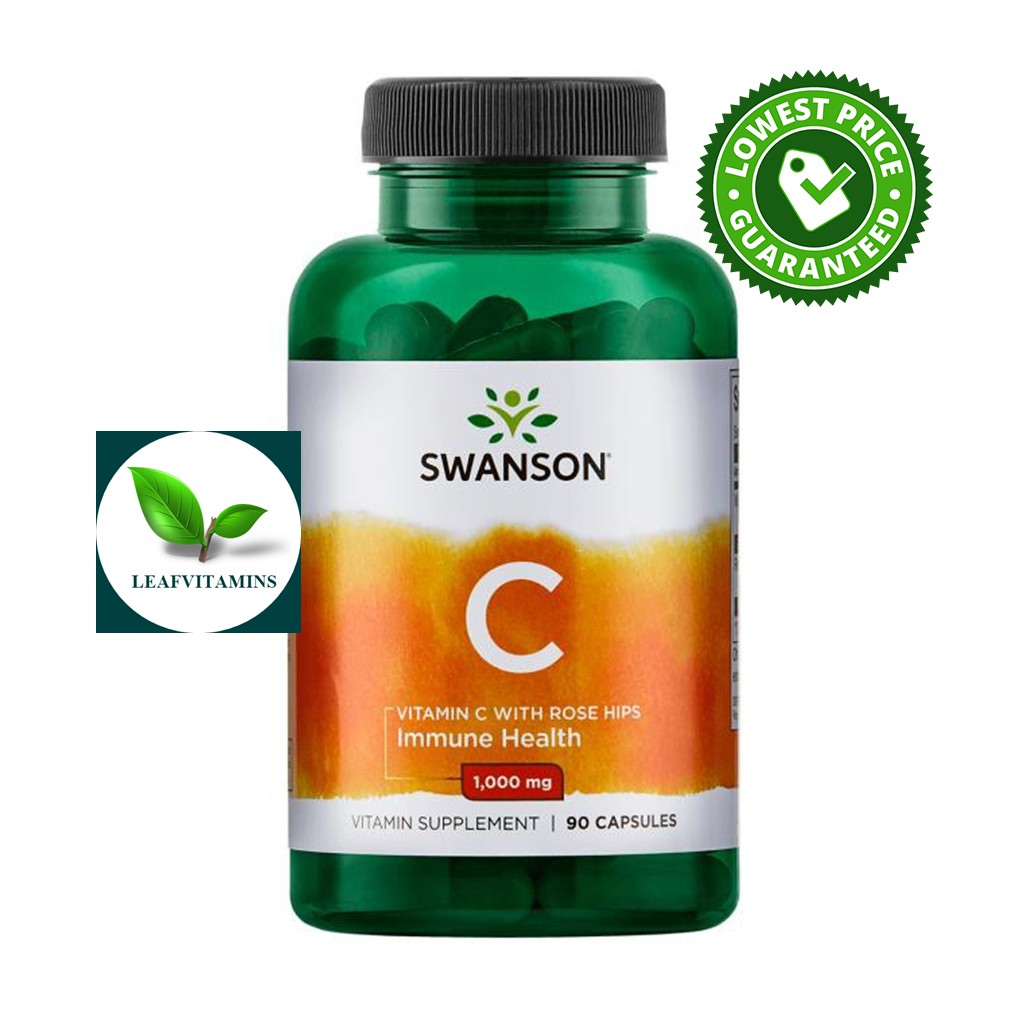 (วิตามินซี , วิตซี , Vitamin C , Vit C) Swanson Premium Vitamin C 1000 ...
