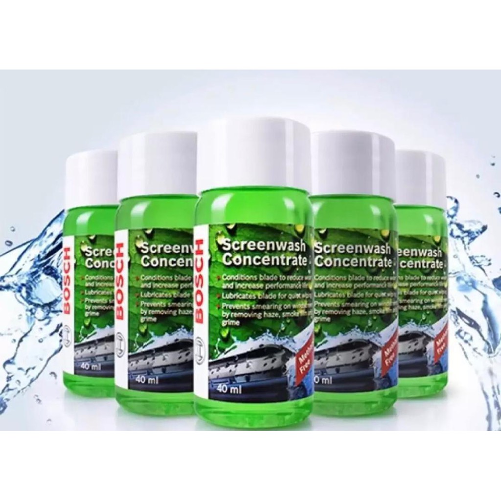 Bosch Screenwash Concentrate Wiper Washer Fluids Liquid Clean (40ml ...