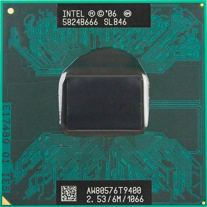ซีพียู โน๊ตบุ๊ค Intel® Core™2 Duo T9400 [socket P] (แคช 6M, 2.53 GHz, 1066 MHz FSB) | CPU มือสอง ...