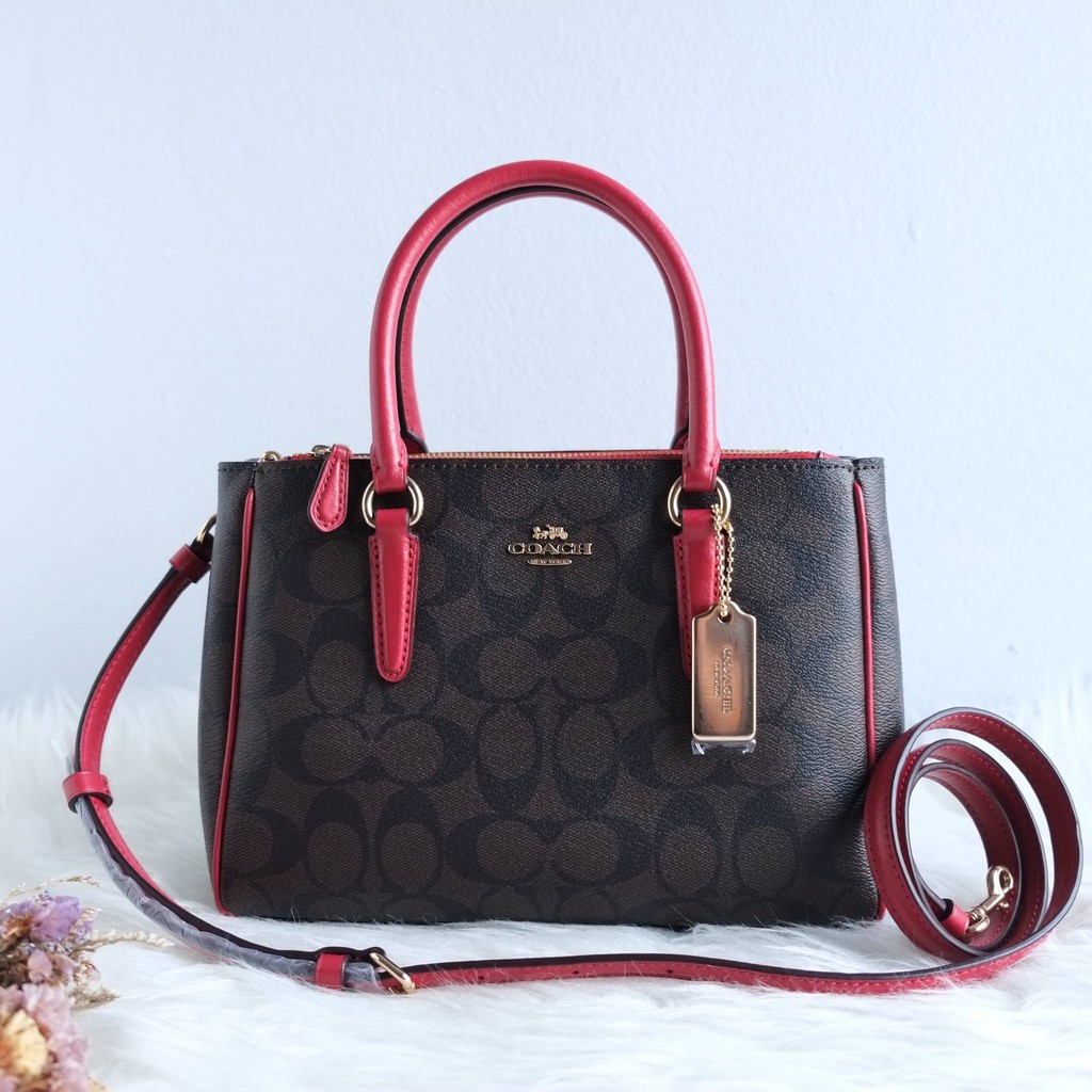 Coach F67027 Mini surrey carryall | Shopee Thailand