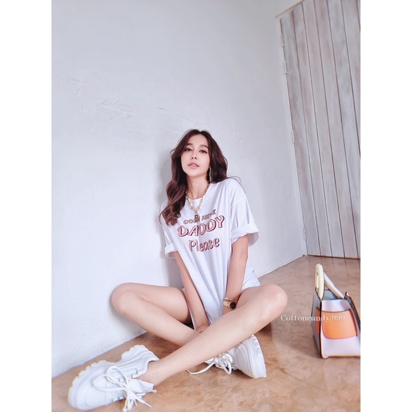 newlooksbkk CCT03 เสื้อยืด สกรีนลาย Come here daddy Tee ผ้าดี ใส่สบาย ...