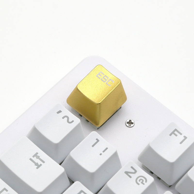 Aluminum Alloy-Arrow-WASD-ESC Keycap Artisan Metal Custom Keycaps for ...