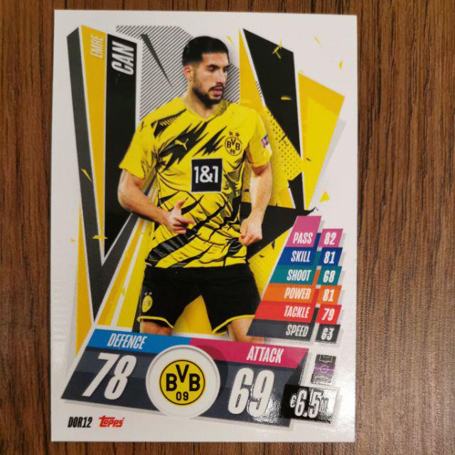 การ์ดฐาน Match Attax UCL 20/21 Borussia Dortmund | Shopee Thailand