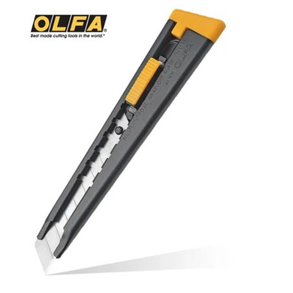 OLFA โอฟ่า รุ่น ML มีดคัตเตอร์โลหะเคลือบขนาดกลาง 18 มม. | Shopee Thailand
