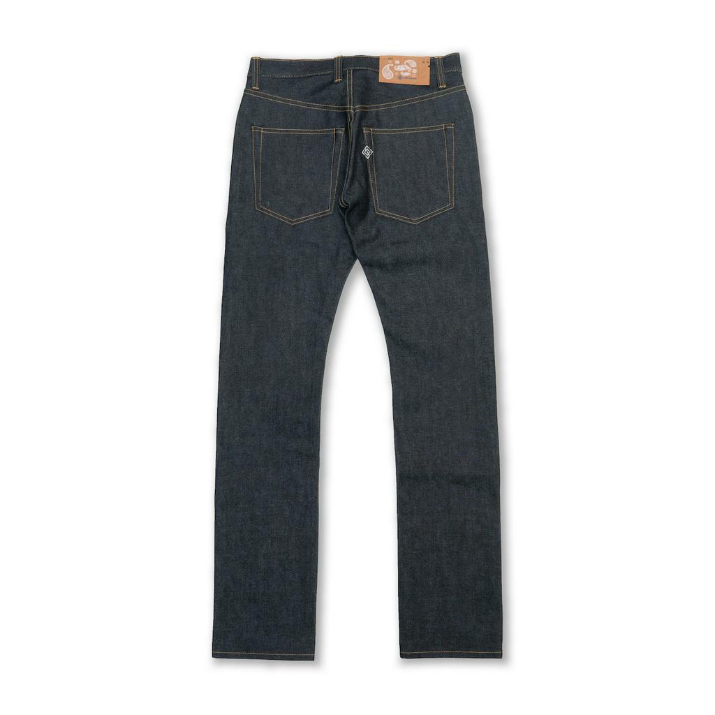 Indigoskin Special Series “Union Jeans” ทรงกระบอกเล็ก กางเกงยีนส์ สีอิน ...