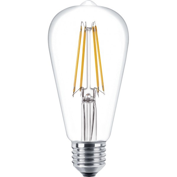 หลอด LED Filament ST64 4.3W WW E27 PHILIPS | Shopee Thailand