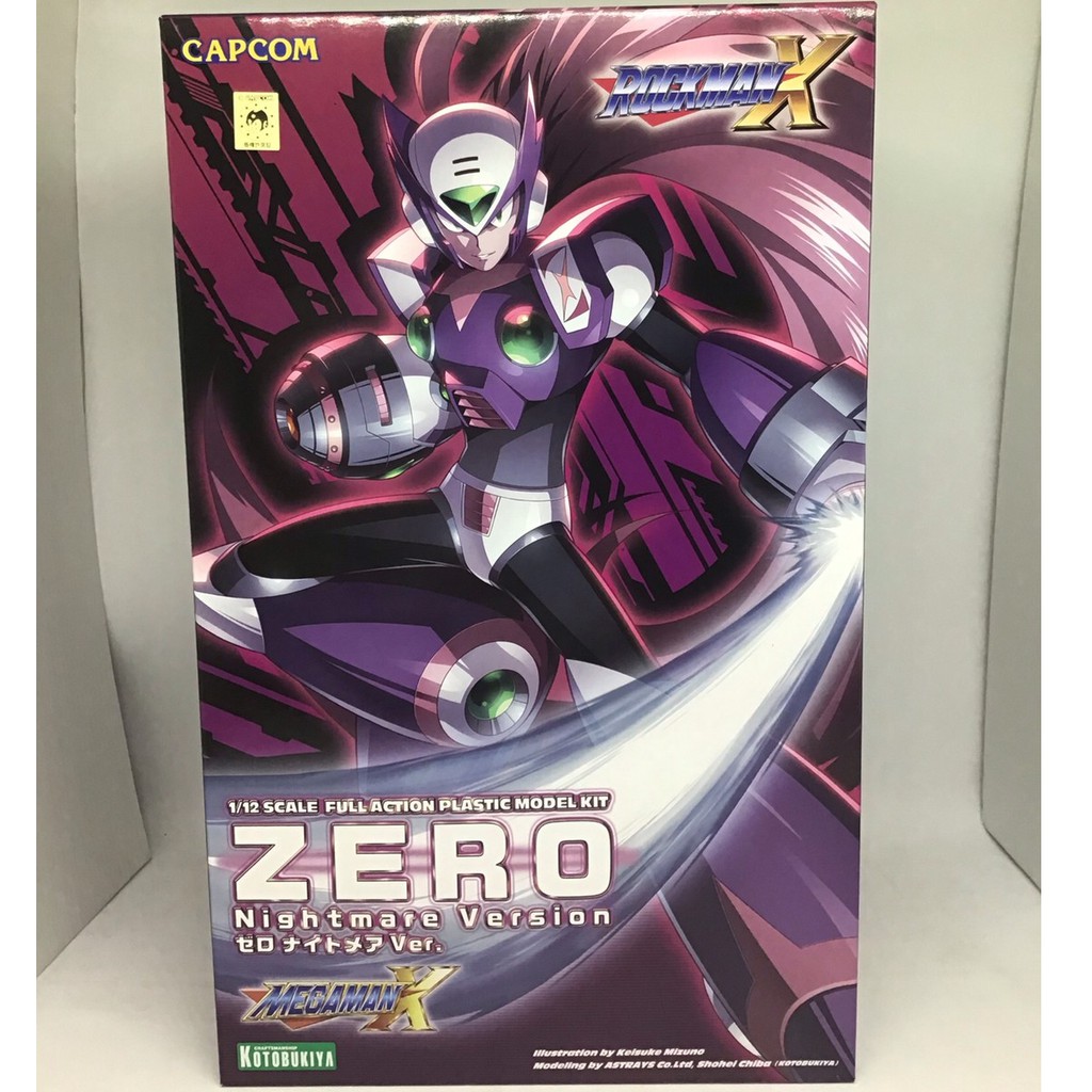 Mega Man X Zero Nightmare Version 1/12 Plastic Model Kotobukiya | Shopee Thailand