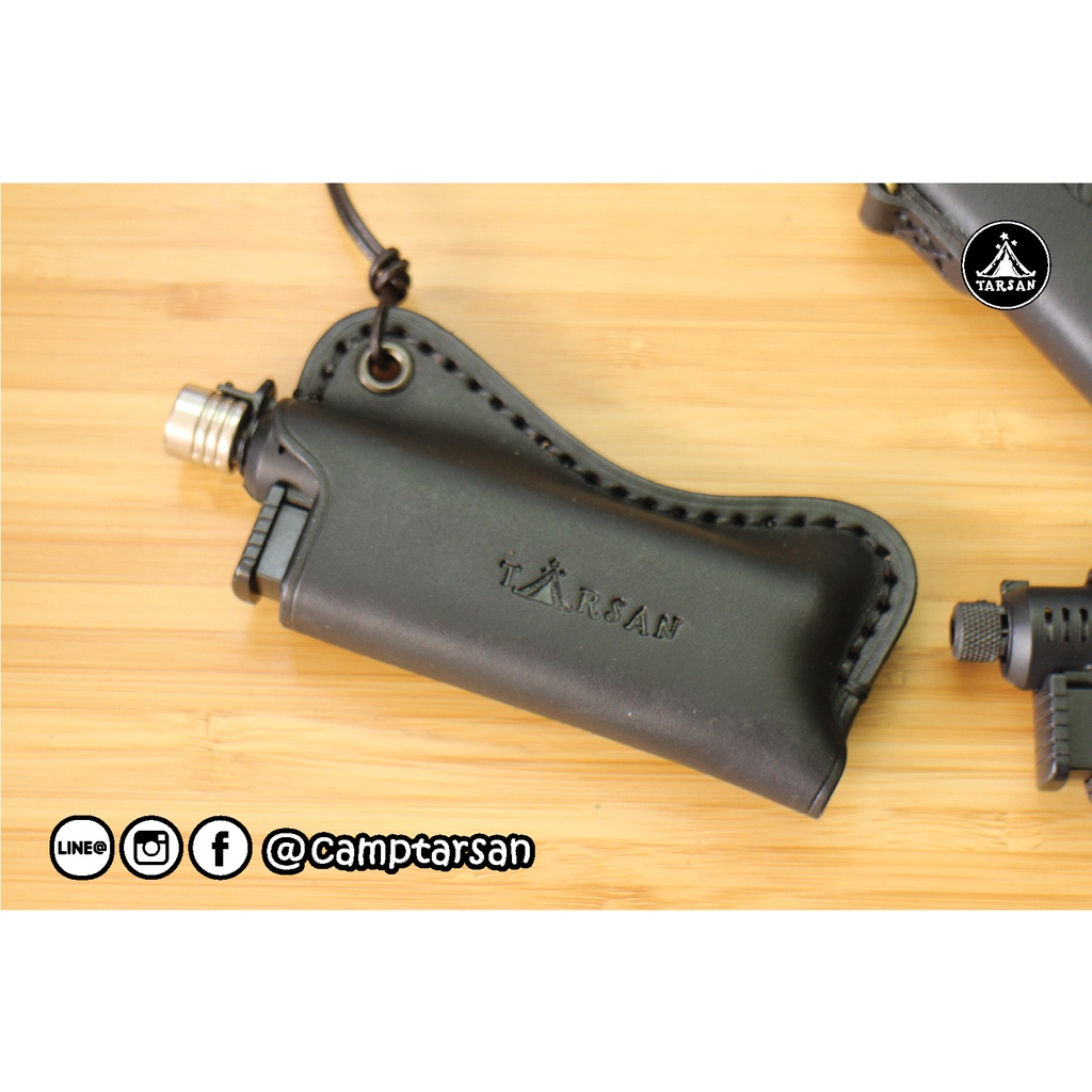 เคสหนังใส่ไฟแช็ค ซองเคิฟหัวตัด ได้ทั้ง 2 แบบ : ไฟฟู่ ST480 และไฟเปลว ...