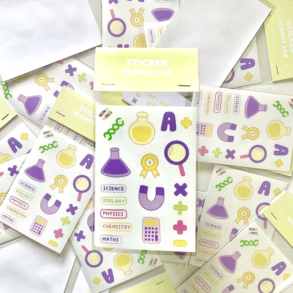 Science Lab Sticker |สติกเกอร์ Science Lab | Shopee Thailand