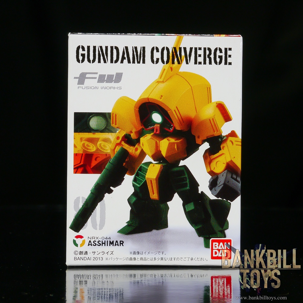 กันดั้ม Bandai Candy Toy FW Gundam Converge 13 No.80 NRX-044 Asshimar | Shopee Thailand