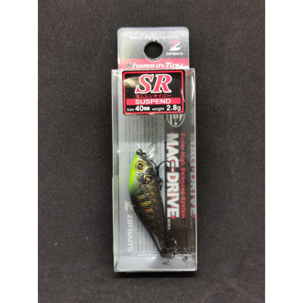 Zipbaits Khamsin Tiny SR 40 (ลิ้นสั้น) | Shopee Thailand