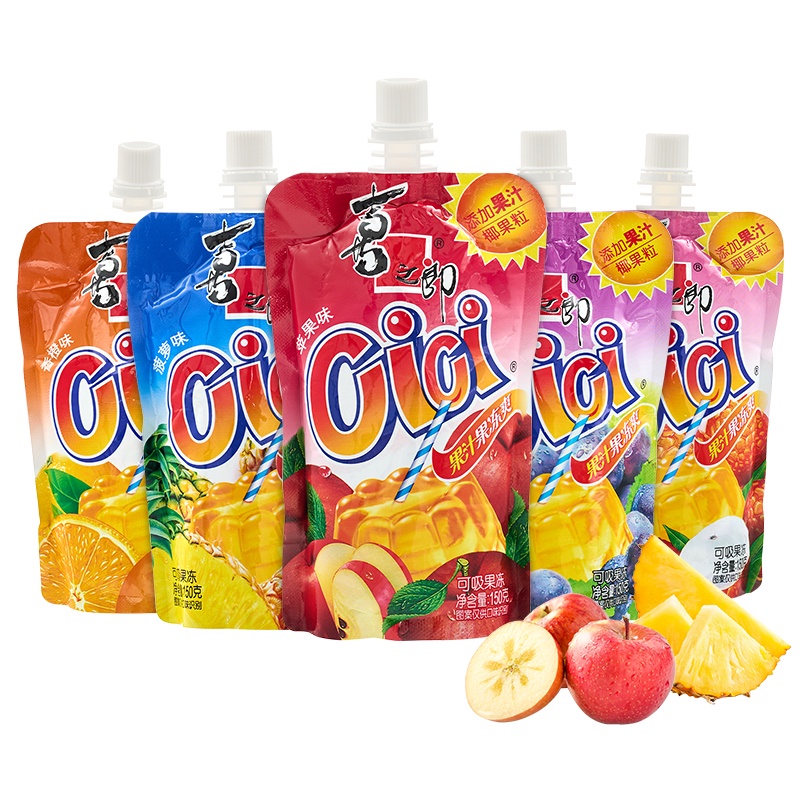 เยลลี่พร้อมดื่มรสผลไม้ วิตามินซีสูง มีให้เลือกหลากหลายรสชาติ 150g 喜之郎 CICI 果冻爽 荔枝味 | Shopee Thailand