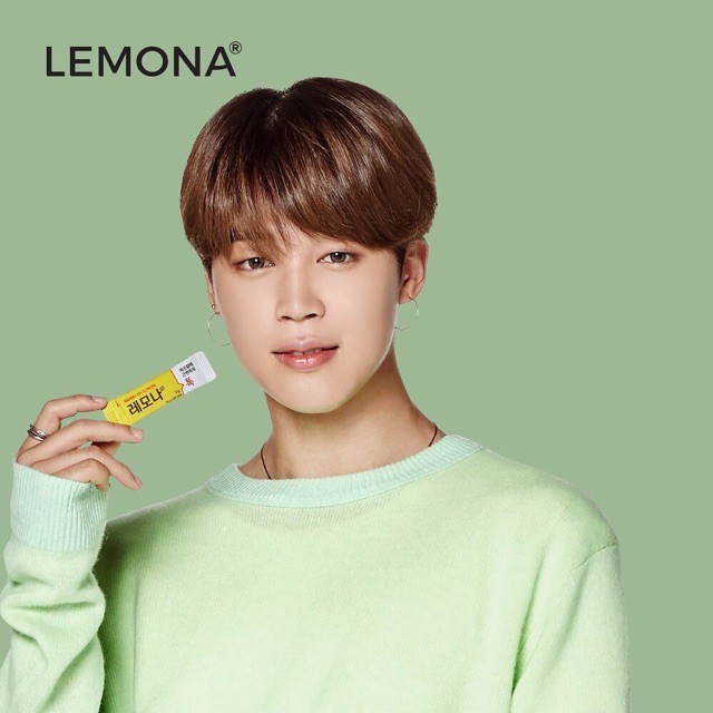 (พร้อมส่ง) [BTS] x LEMONA วิตามินชนิดผงชงดื่มกับน้ำ ขนาด 20 ซอง ...