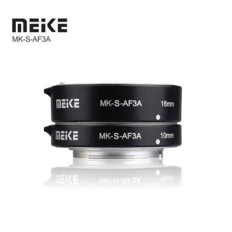 MEIKE MK-S-AF3A Metal Auto Macro Extension Tube Set for Sony | Shopee ...