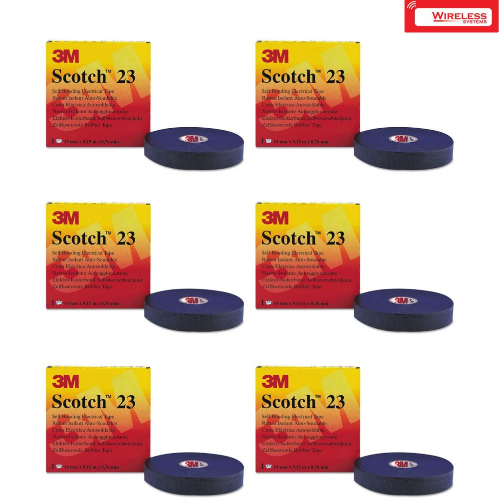 3M 23 VINYL ELECTRICAL TAPE -PACK 6 ราคาพิเศษ | Shopee Thailand