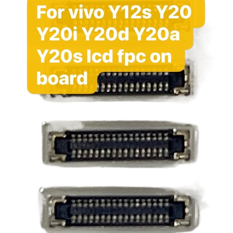 ตัวเชื่อมต่อหน้าจอ LCD FPC สําหรับ VIVO Y12s Y20 Y20i Y20s Y20a 1-5 ...