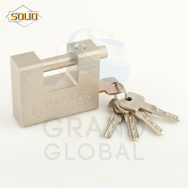 key padlock แม่กุญแจ กุญแจ ชุบโครเมี่ยม กันเลื่อย 74 mm. | Shopee Thailand