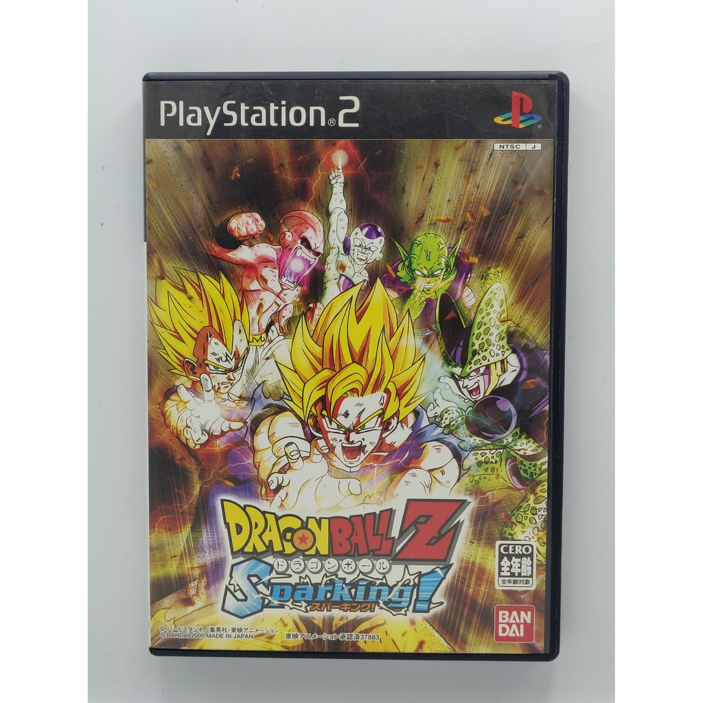 [PS2] DRAGON BALL Z SPARKING ! (Japan) แผ่นแท้ญี่ปุ่น มือ2 | Shopee ...