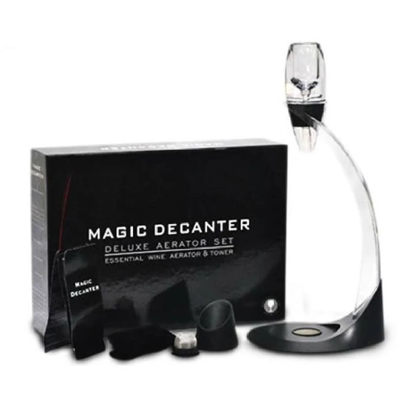 ตัวกรองไวน์เพื่อรสชาติที่ดีกว่า Magic Wine Decanter Set | Shopee Thailand