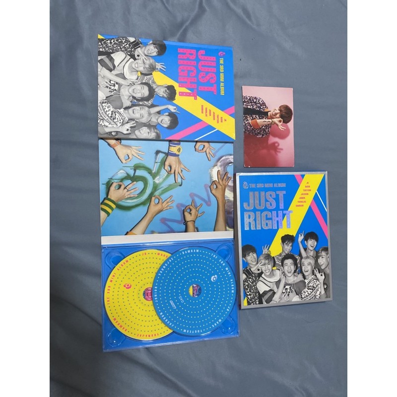 Got7 Unseen Just right album สั่งจากเกาหลีมีDvdเบื้องหลัง! | Shopee ...