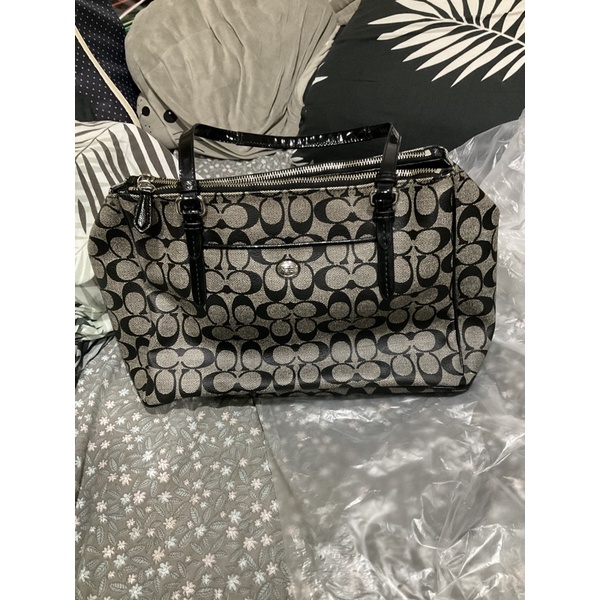 Coach ทรง tote shopping bag มือ2 | Shopee Thailand